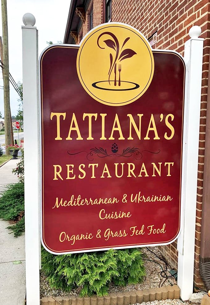 This isn't just a sign—it's a promise of culinary adventure where "organic" and "grass-fed" aren't just buzzwords but commitments to flavor.
