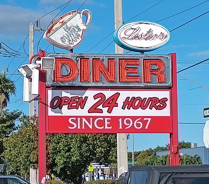 "Open 24 Hours Since 1967"—six words that tell you everything you need to know about a place that's outlasted food trends and fads.
