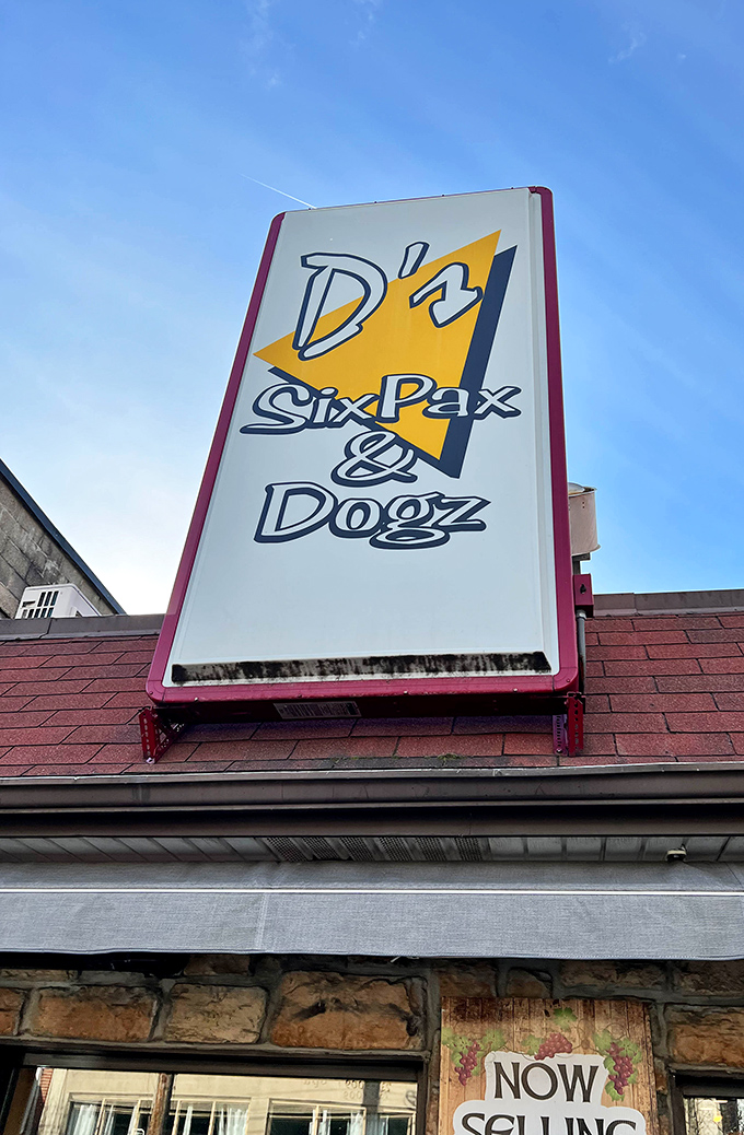 The iconic sign stands proud against the sky, a beacon for hungry travelers. Like a lighthouse, but instead of safe harbor, it guides you to cheesesteak paradise.