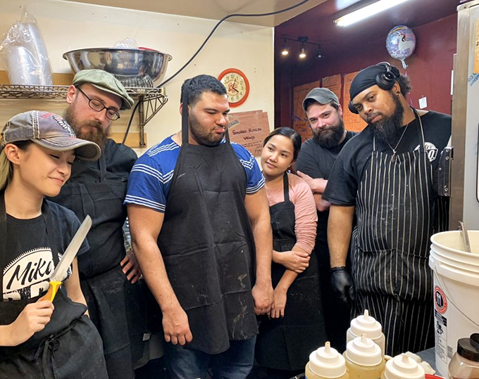 The crew that makes it all happen – the unsung heroes of your upcoming food coma.