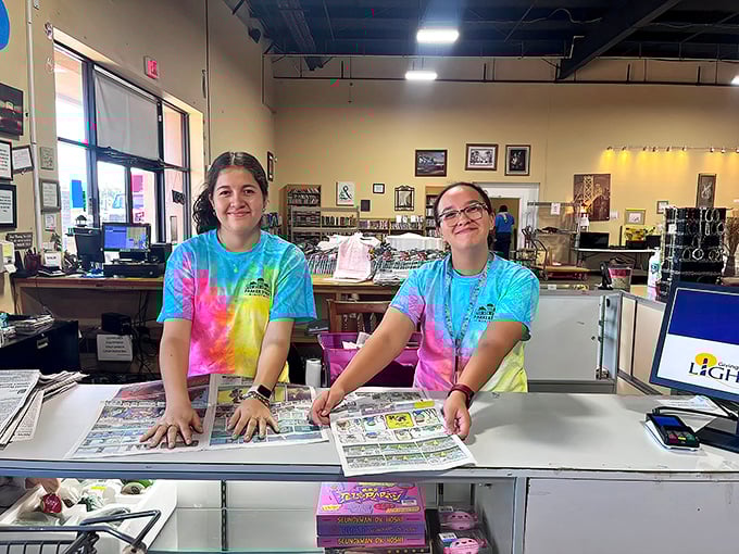 The friendly faces of thrift store magic-makers who transform donations into community support, one treasure-filled shopping trip at a time.
