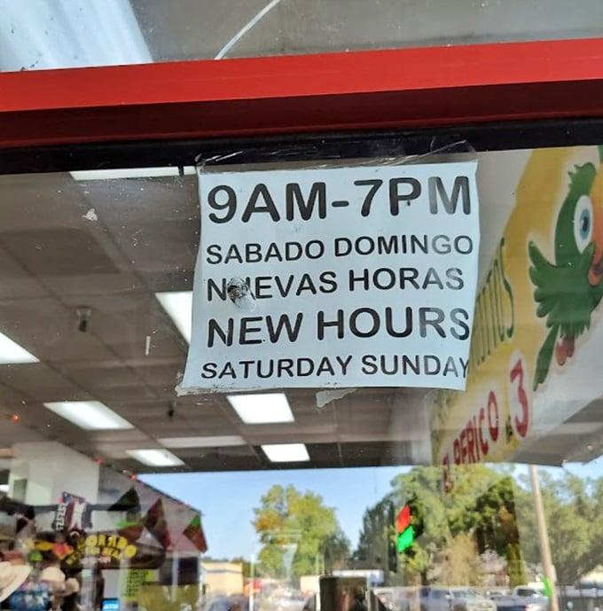 Posted hours that promise weekend adventures, though time becomes meaningless once you start digging through treasures.