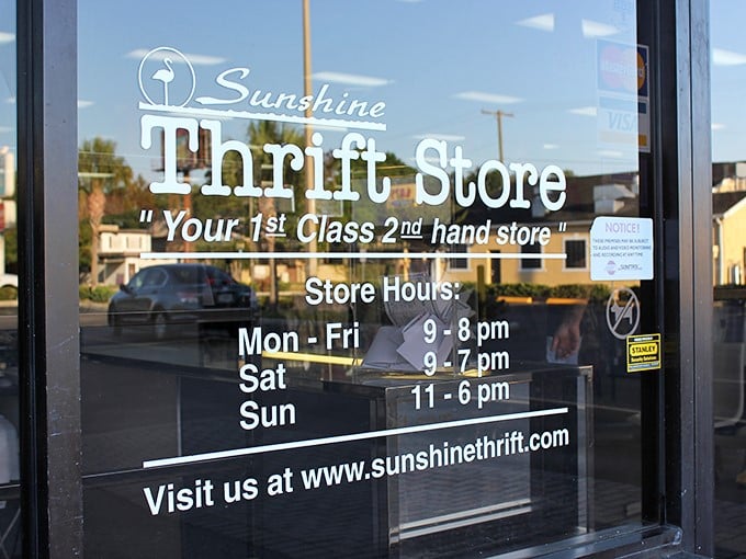 "Your 1st Class 2nd hand store" isn't just a slogan—it's the promise of treasure hunting seven days a week in air-conditioned comfort.