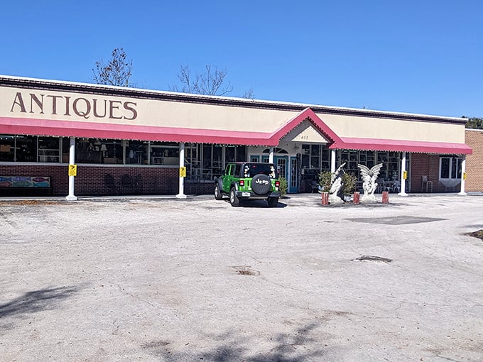 The storefront that launched a thousand road trips. Under that pink awning lies the cure for cookie-cutter home décor and boring weekends.