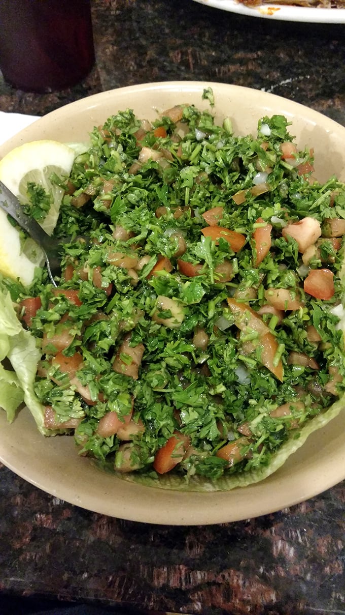 This isn't just tabbouleh – it's a fresh, vibrant garden party that somehow found its way onto your plate.