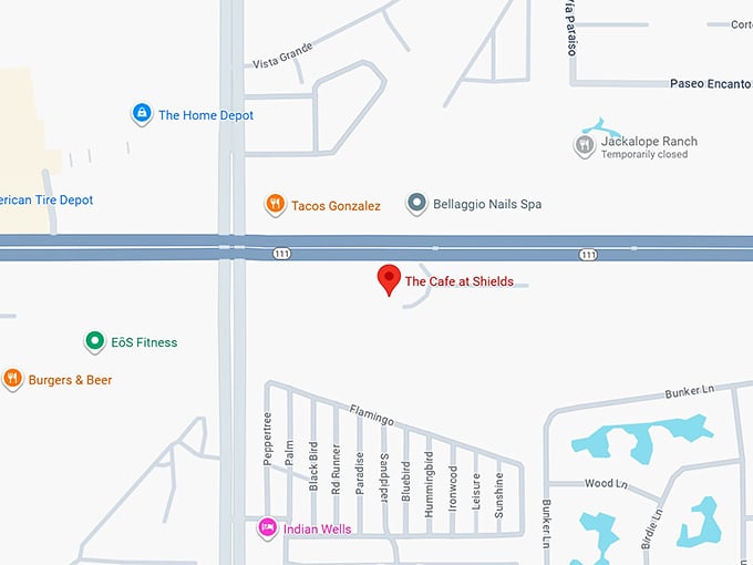 15. the cafe at shields map