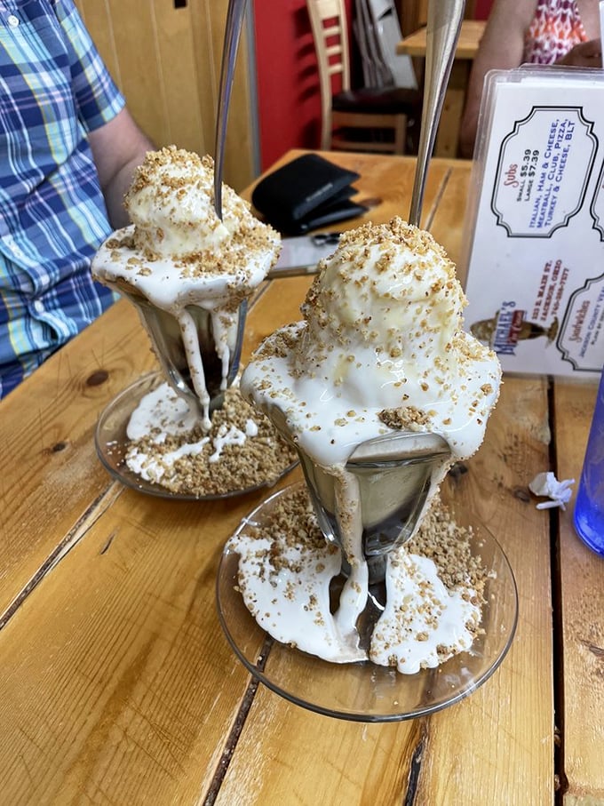 Two is better than one when it comes to these traditional Bubbles. Sharing is technically optional, but highly discouraged.