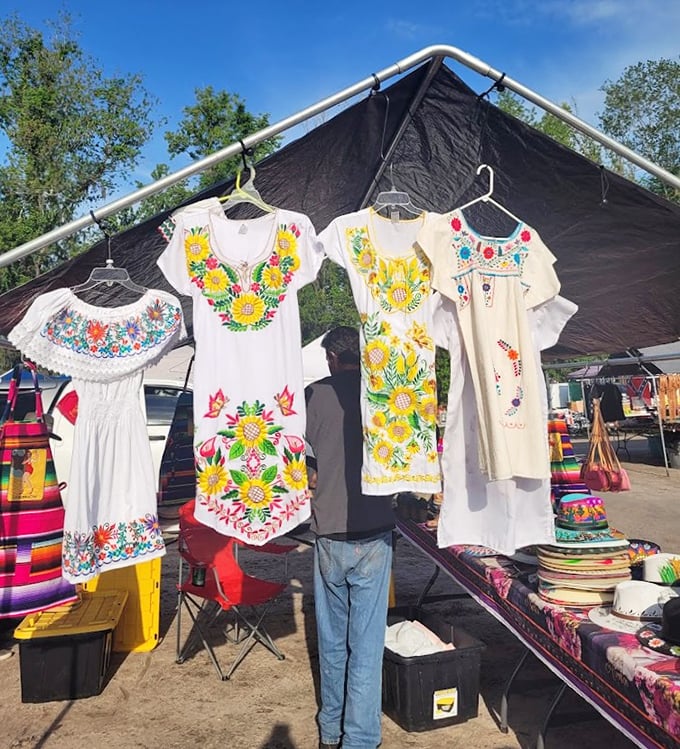 Embroidered masterpieces that bring sunshine to any wardrobe. Each stitch tells a story of tradition, craftsmanship, and the kind of color therapy no designer label can match.