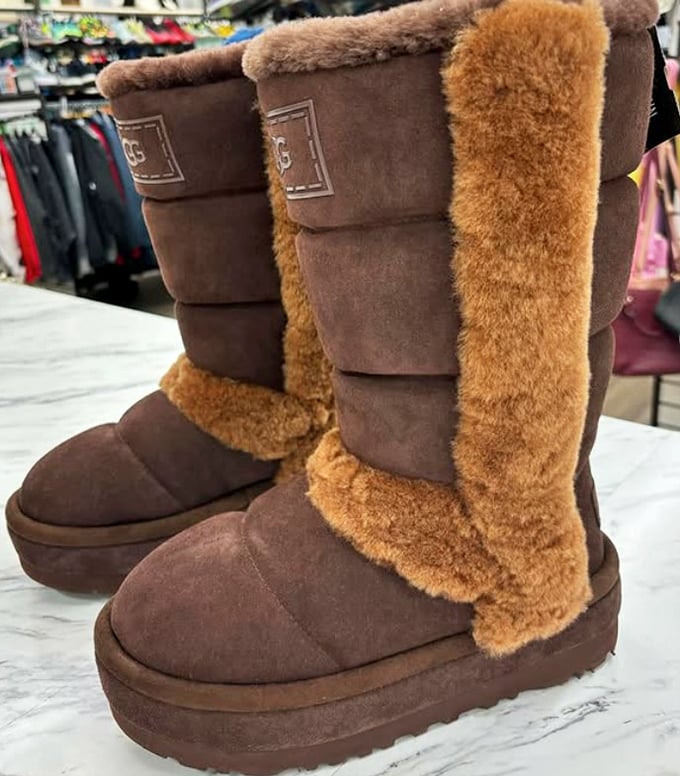 The holy grail of secondhand shopping—genuine UGG boots without the genuine UGG price tag. Your feet and your wallet can both be warm and fuzzy.