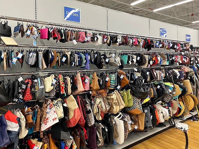 Bag ladies and gents, take note! This handbag heaven offers everything from practical totes to statement purses without the designer price tag.
