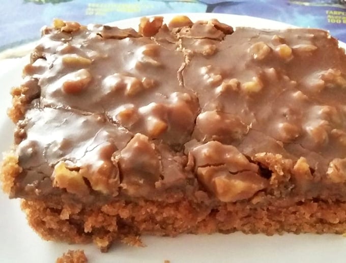 The kind of homemade dessert that makes you seriously consider ordering a second piece "for the road."