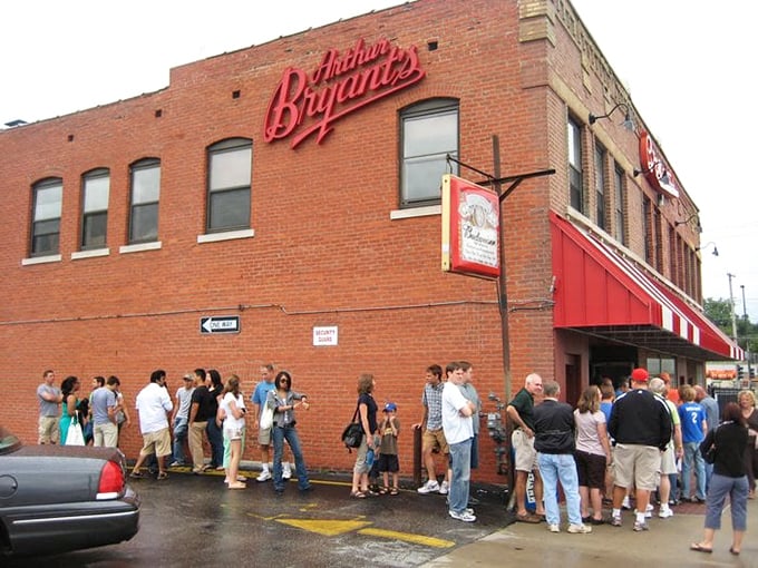 The line forms early and with good reason. These patient pilgrims know that greatness can't be rushed – neither the cooking nor the waiting.