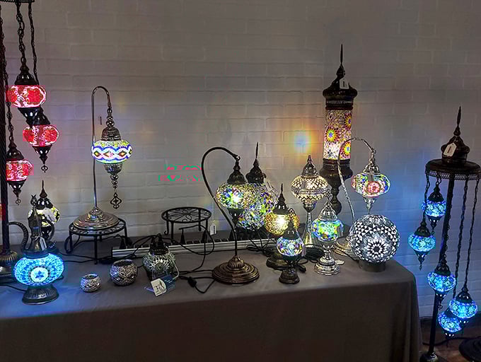 These mesmerizing mosaic lamps transform any room into an exotic escape—proof that sometimes the most unexpected treasures come with an on/off switch.