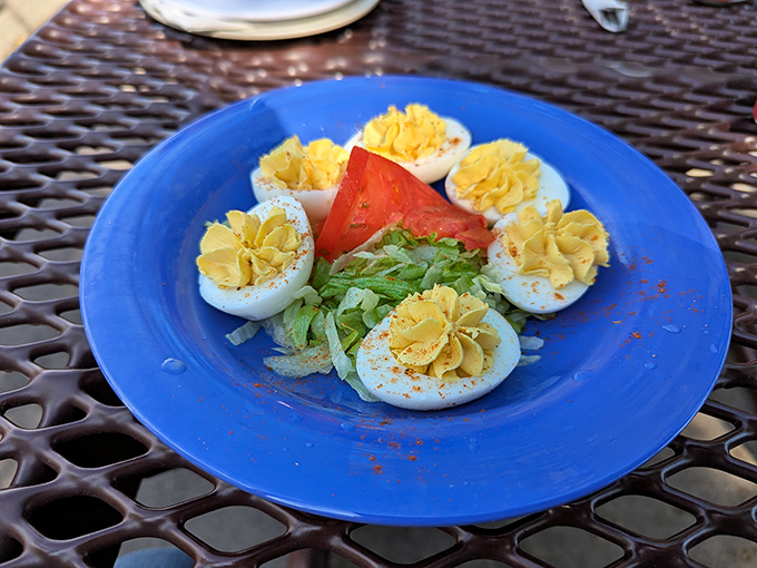 These aren't your grandmother's deviled eggs—unless your grandmother was a culinary genius with a flair for presentation.