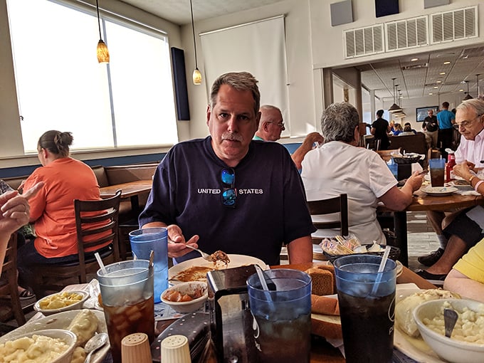The true measure of any great restaurant: tables filled with people too busy enjoying their food to notice they're being photographed. 