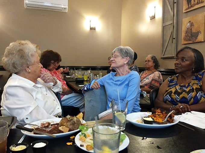 Multi-generational dining at its finest—where food becomes the universal language that brings everyone to the same delicious table.