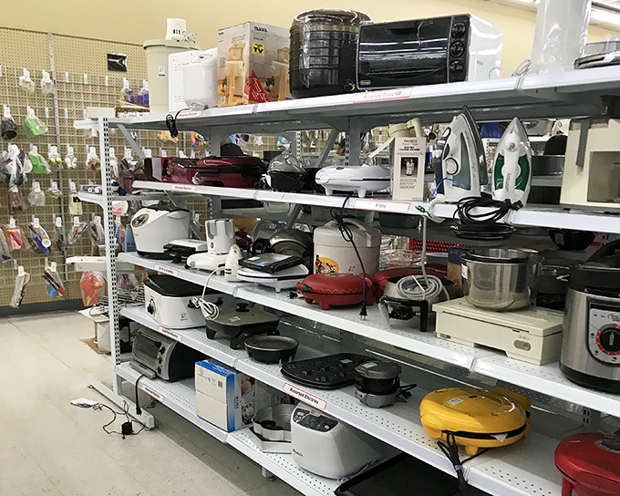 Small appliance adoption center where waffle makers and slow cookers dream of Sunday mornings and weeknight dinners in their forever homes. 