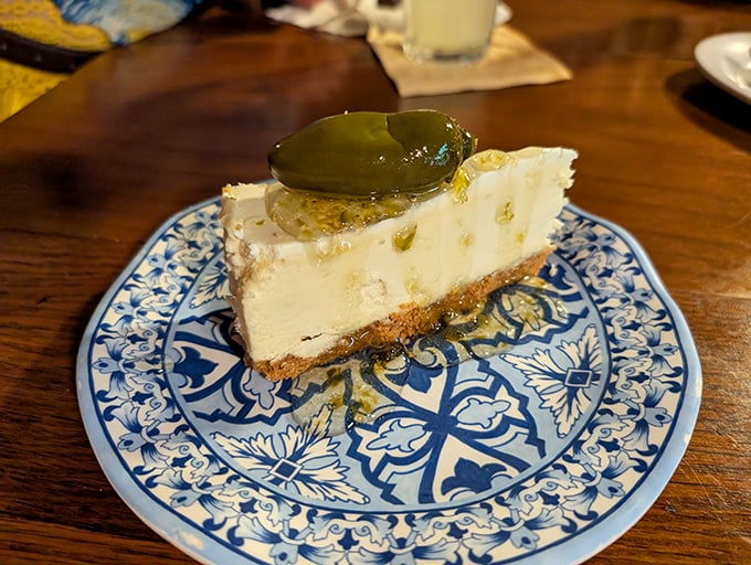 Key lime pie with a jalapeño twist – because in Texas, even dessert needs a little kick to keep things interesting.