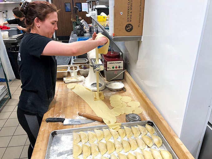 Behind every perfect pasta is a kitchen artist rolling dough with the precision and care of a watchmaker—this is where the magic begins.