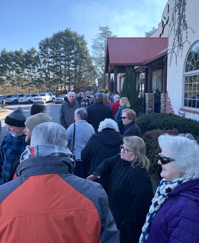 The line outside speaks volumes – these people know something you should: some things in life are worth the wait, especially when beef is involved.