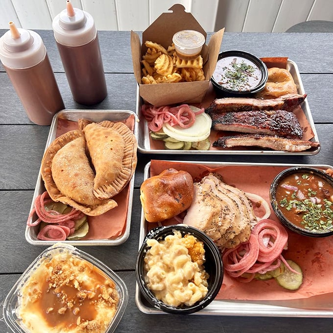 This spread could feed a small army or one very happy family – either way, nobody's leaving hungry.