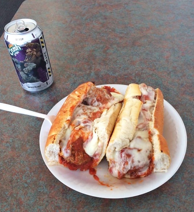 The meatball sub – comfort food in its purest form. Those sauce-soaked meatballs nestled in melted cheese make Monday feel like Saturday.