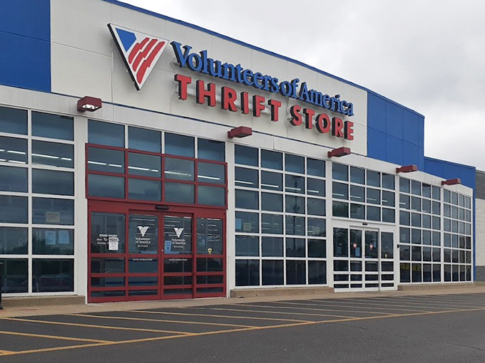 The promise of adventure awaits. This entrance has welcomed countless Michigan bargain hunters seeking everything from practical necessities to whimsical indulgences.