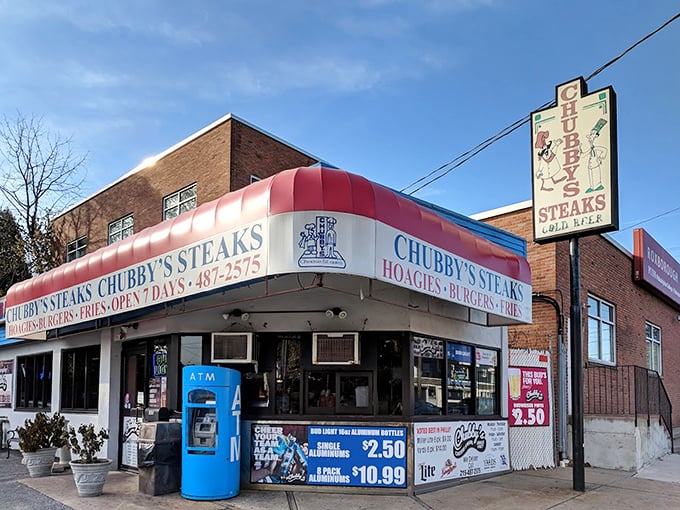 The corner location stands proud with its red awning – a beacon of hope for the hungry, a landmark for the locals, a bucket list stop for visitors.
