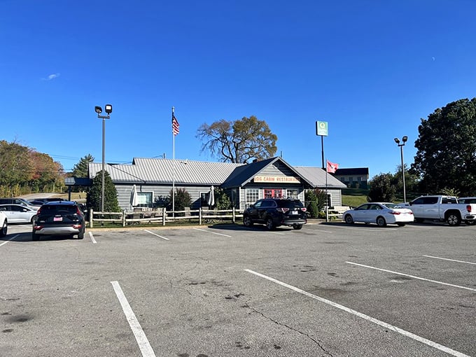A packed parking lot tells the real story—when locals and travelers alike are willing to wait, you know you've found culinary gold.