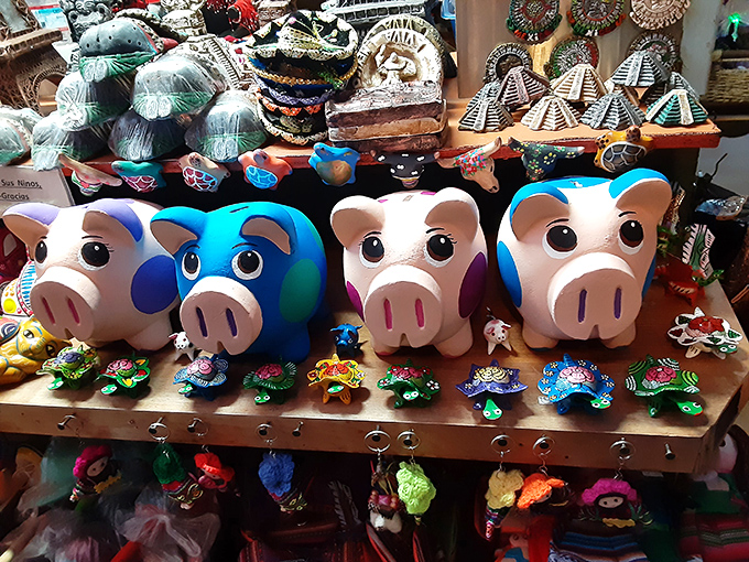 Piggy banks with attitude guard your coins with colorful charm. Saving money never looked so good—or made you smile quite so much.