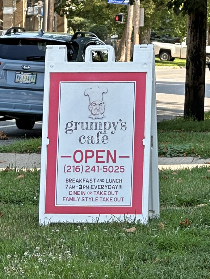 The sign that promises breakfast salvation from 7am-3pm daily. Those aren't just business hours—they're windows of opportunity for culinary happiness.