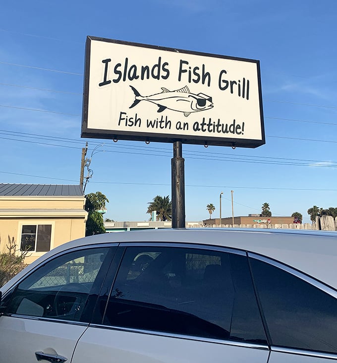 "Fish with an attitude" isn't just a slogan – it's a promise that what's on your plate didn't surrender its flavor to freezers or mediocrity.