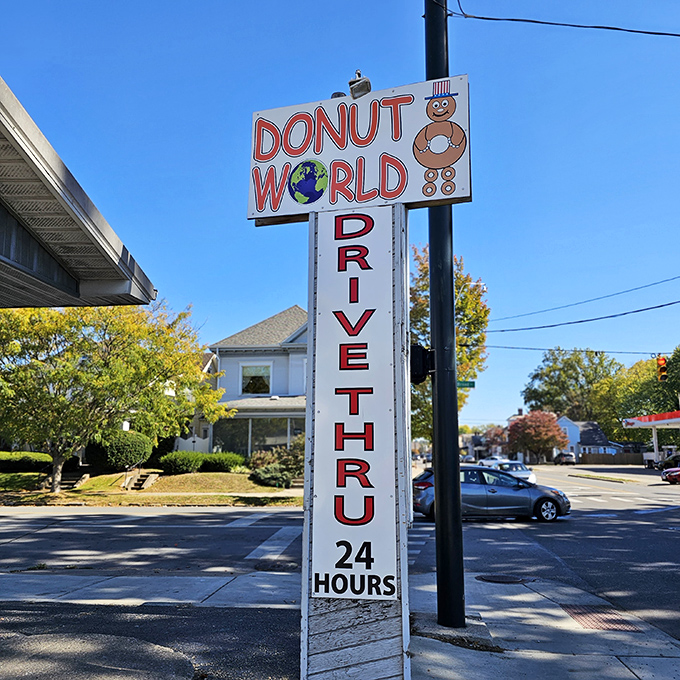 Simple signage for an extraordinary experience – sometimes the best places don't need fancy advertising.
