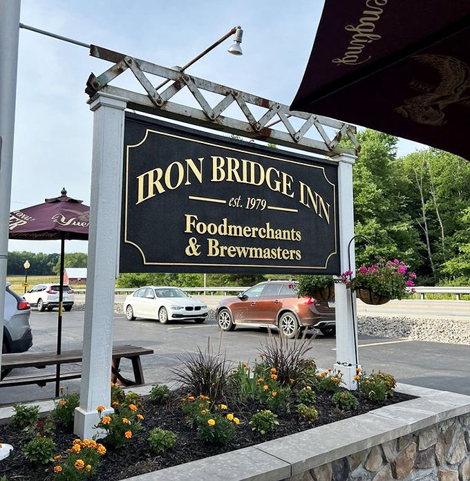 The sign that's guided hungry travelers for decades—a beacon of hope for those seeking prime rib perfection.