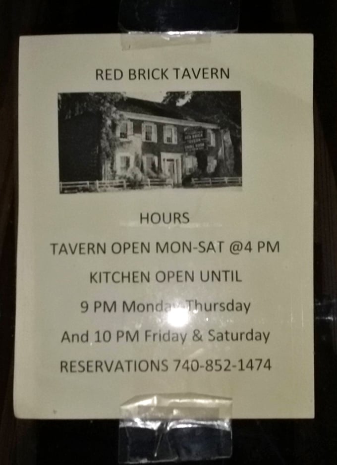 Store hours posted clearly because nobody likes driving an hour for a locked door.