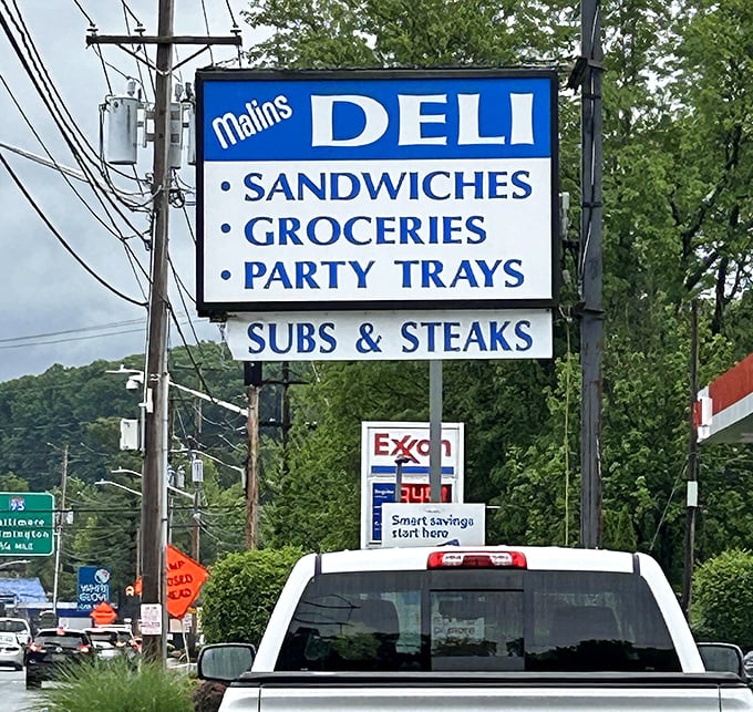The sign says it all – this isn't just a place to eat, it's an institution where memories are made one bite at a time.
