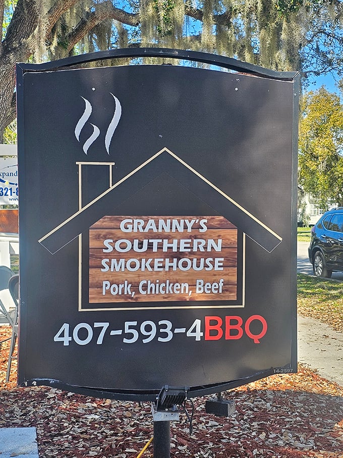 The street sign that locals use as a landmark: "Turn left at the place where smoke signals mean dinner's ready."