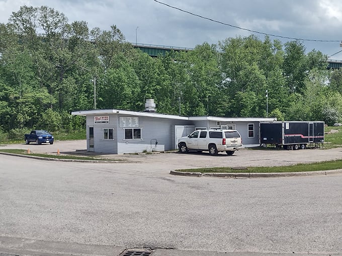 The unassuming street view that masks one of Michigan's greatest culinary secrets hiding in plain sight.