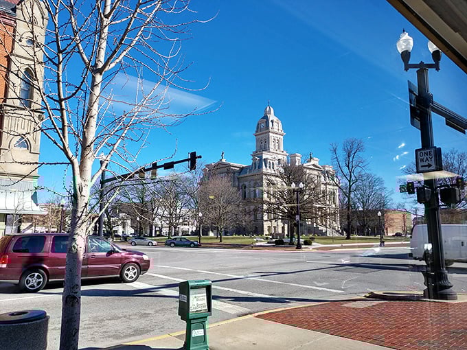 A view of downtown Sidney that reminds you some small towns still have beating hearts—and delicious food—at their centers.