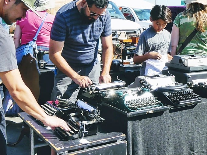 Typewriters that made every letter an event – back when "delete" meant starting completely over.