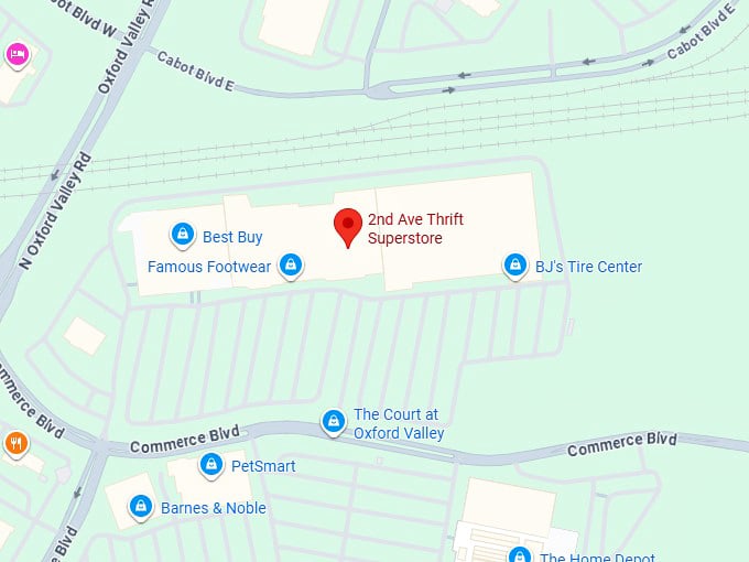 16. 2nd ave thrift superstore map