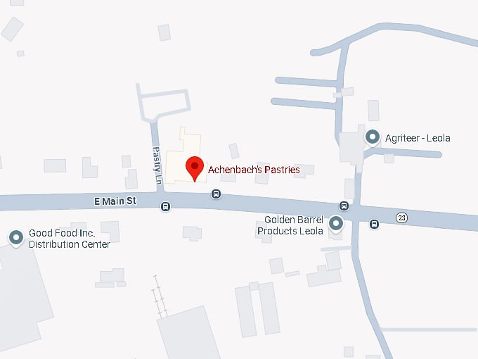 16. achenbach’s pastries inc. map