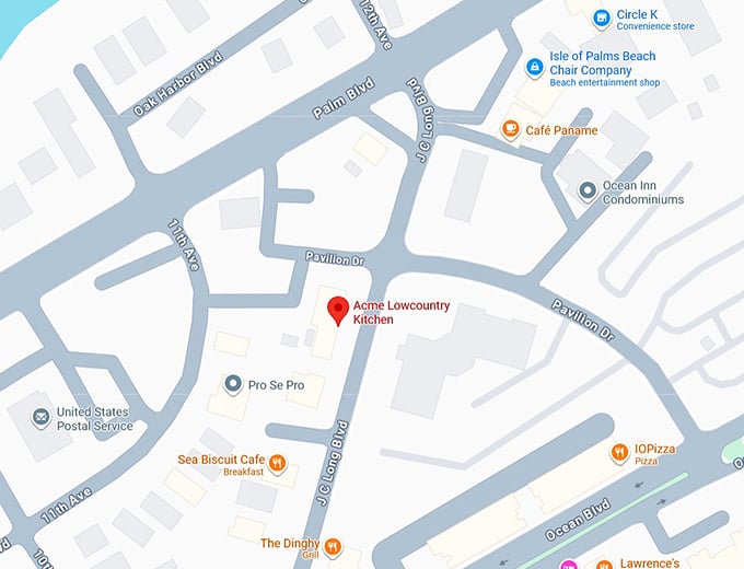 16. acme lowcountry kitchen map