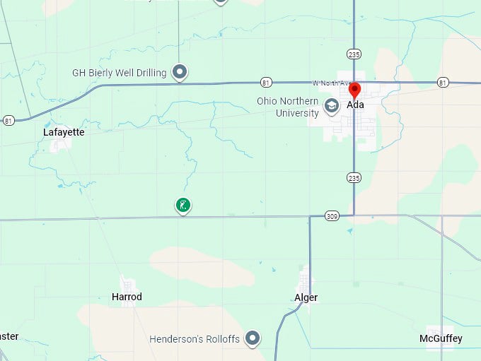 16. ada map