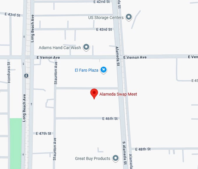 16. alameda swap meet map