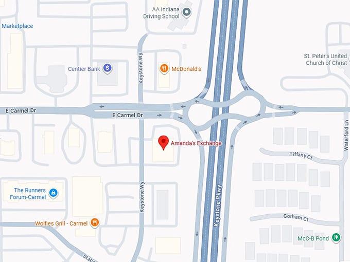 16. amanda’s exchange map