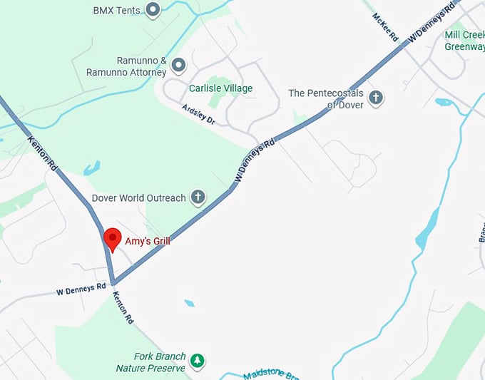 16. amy's grill map