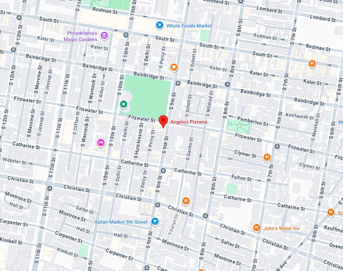 angelo’s pizzeria map