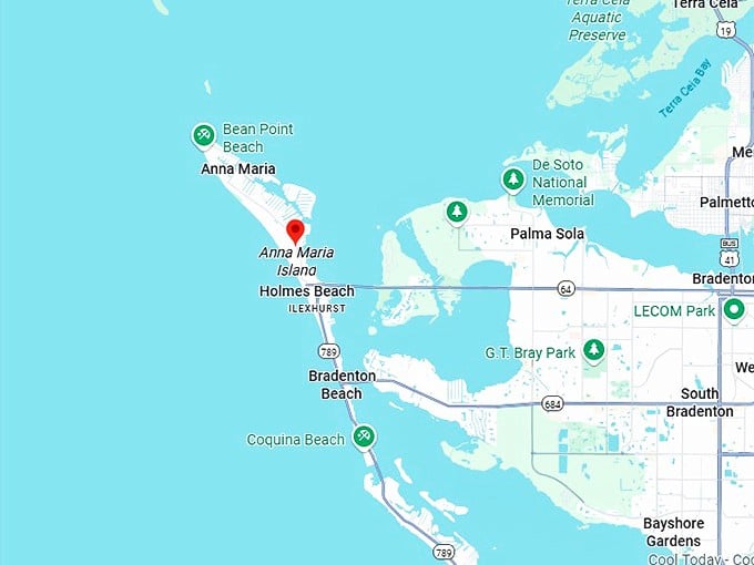 16. anna maria map