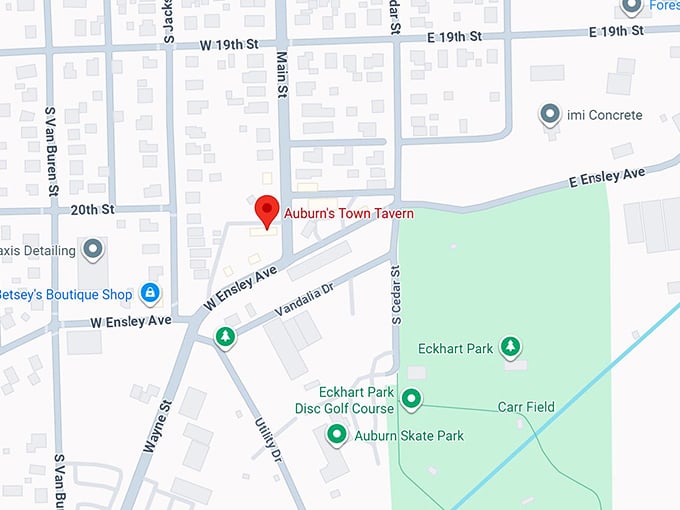 16. auburn town tavern map